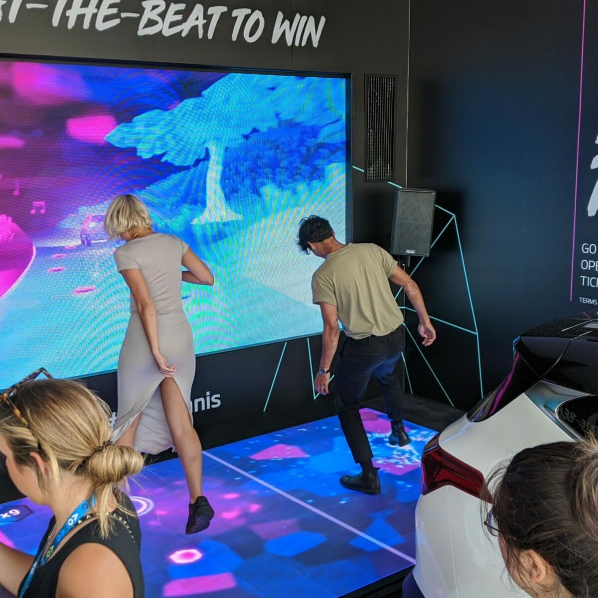 Kia Morphia, Anamorphic Display at the Australian Open | S1T2